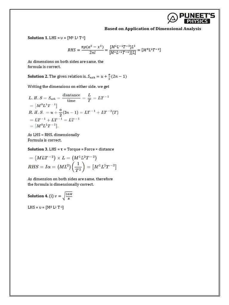 DPP 2 U & M Solution | PDF