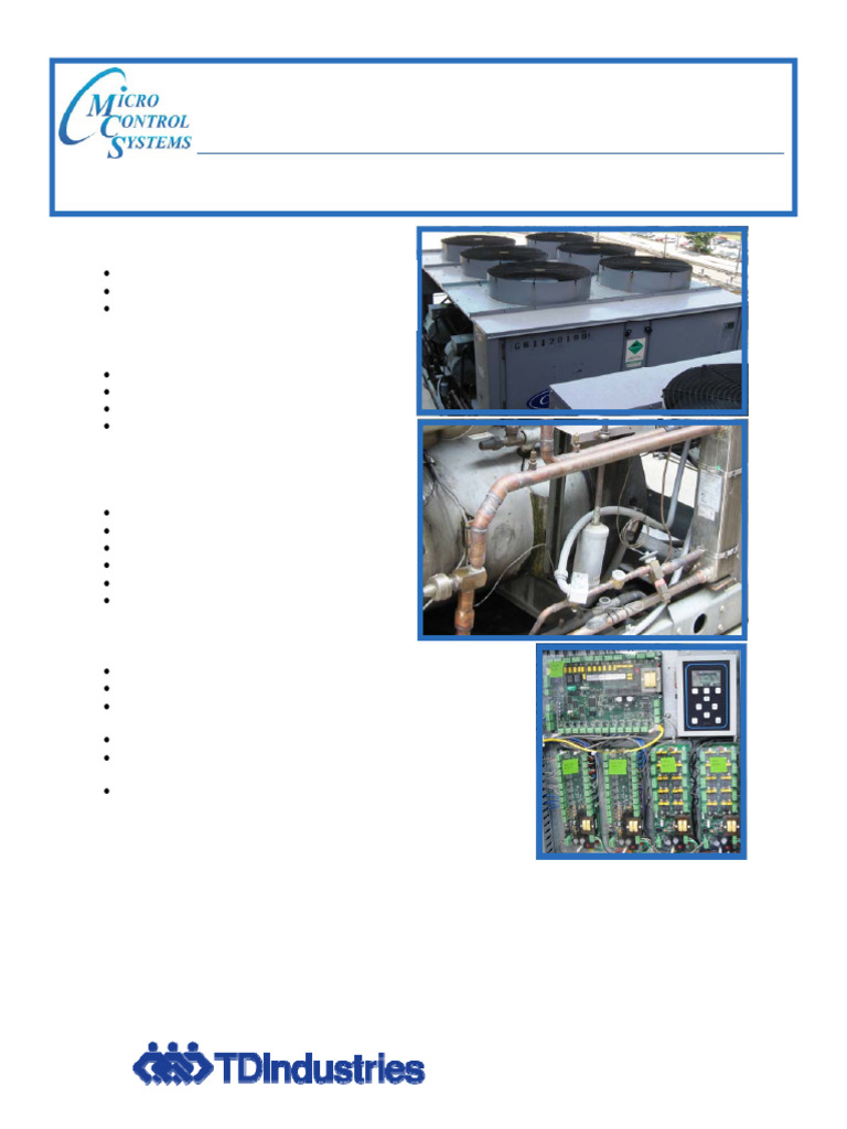 Carrier 30GX Upgrade To MCS Controls | PDF