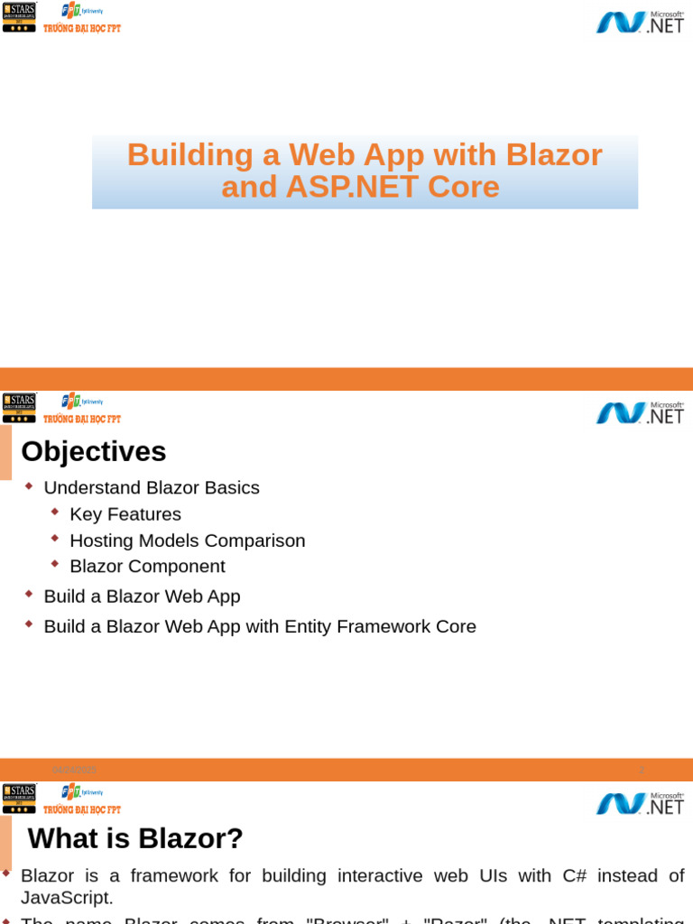 Chapter 06 - Building A Web App With Blazor and ASP .Net Core | PDF ...