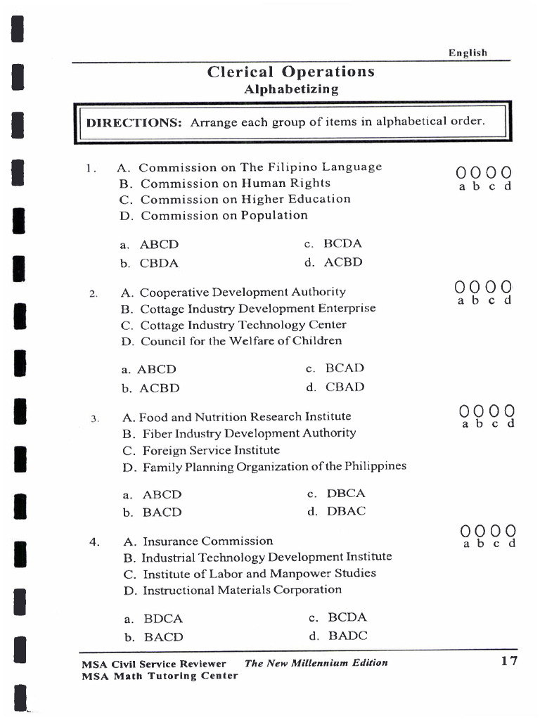 Clerical Operations | PDF