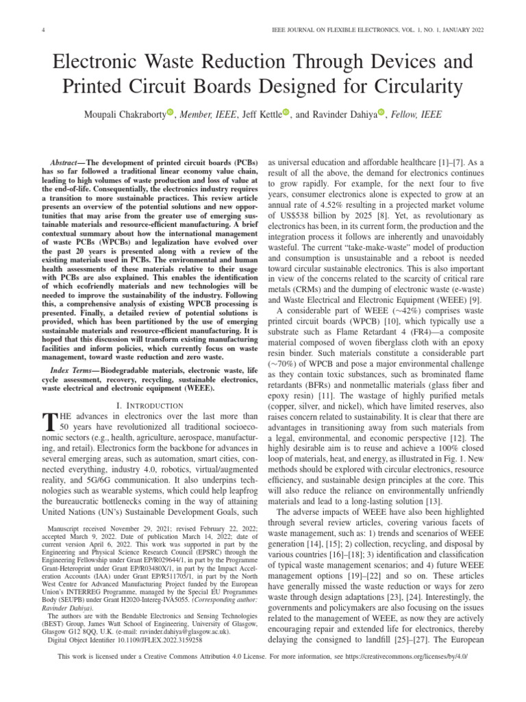 Electronic Waste Reduction Through Devices and Pri | PDF | Electronic ...