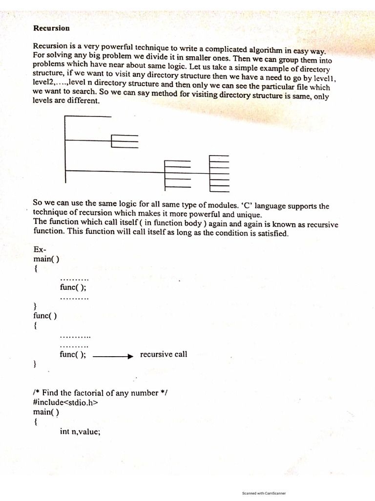 Recursion and Tower of Hanoi | PDF