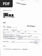 Britam Outpatient Claim Form Guidelines | PDF | Patient | Physician