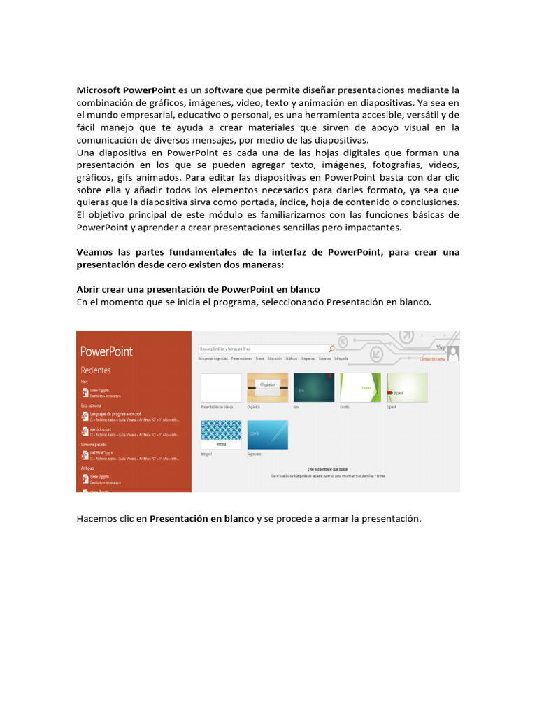 apunte modulo 5 | PDF | Microsoft PowerPoint | Software