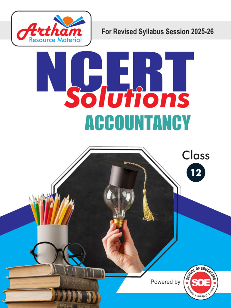 Class Xii Accountancy Ncert Textbook Solution Part 1 Chapter 1 ...