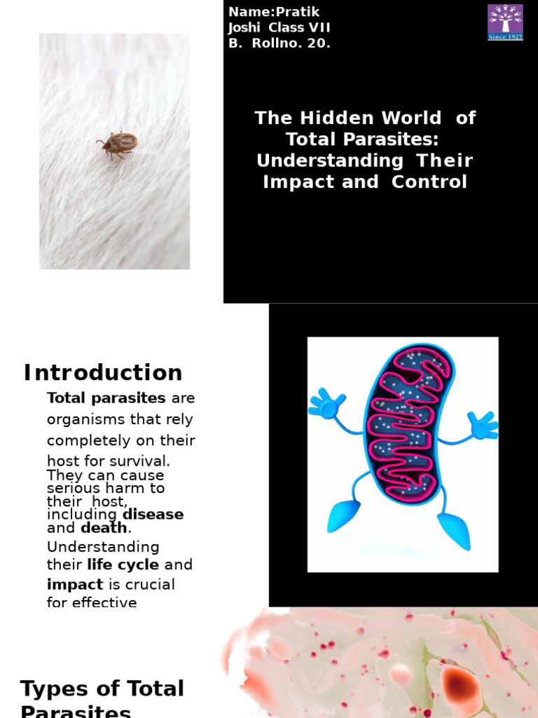 Total Parasite and Myco Hetrotrops PPT Pratik Joshi © | PDF