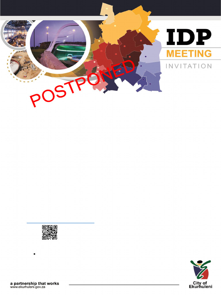 IDP 2025 Youth Organisations-INVITE POSTPONED | PDF