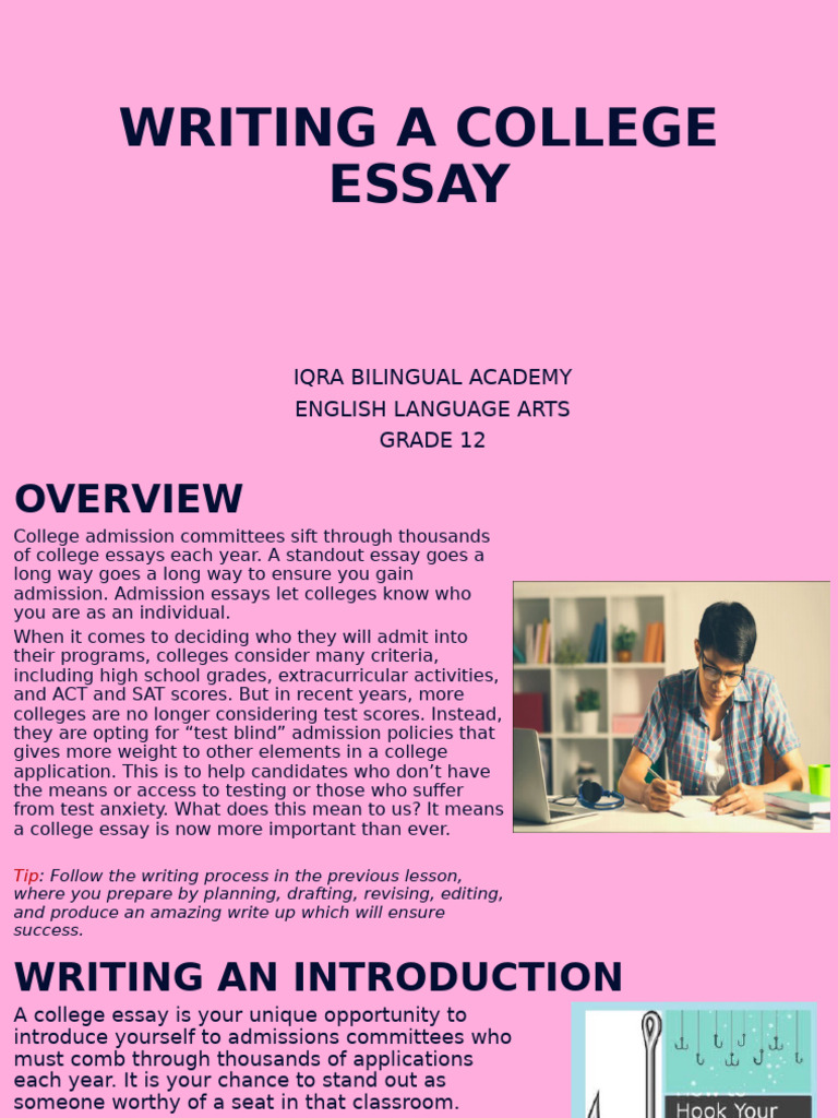 College Essay Writing Guide | PDF | Essays | University And College Admission