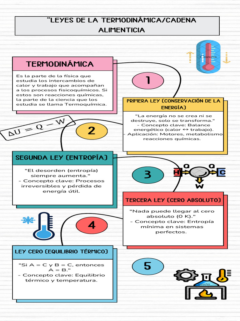 Infografia Termodinámica | PDF
