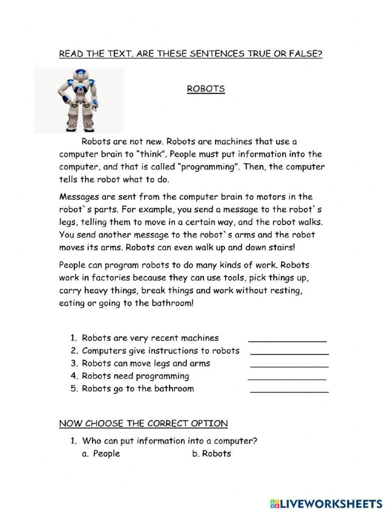 Reading Robots | PDF