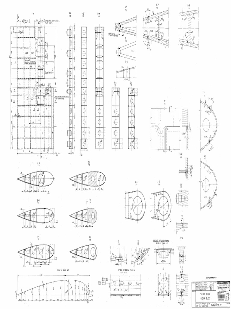 06 Appendix E - Rudder Drawings | PDF