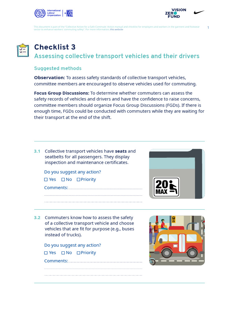 Enhancing Commuting Safety in Garment Sector | PDF | Transport | Bus