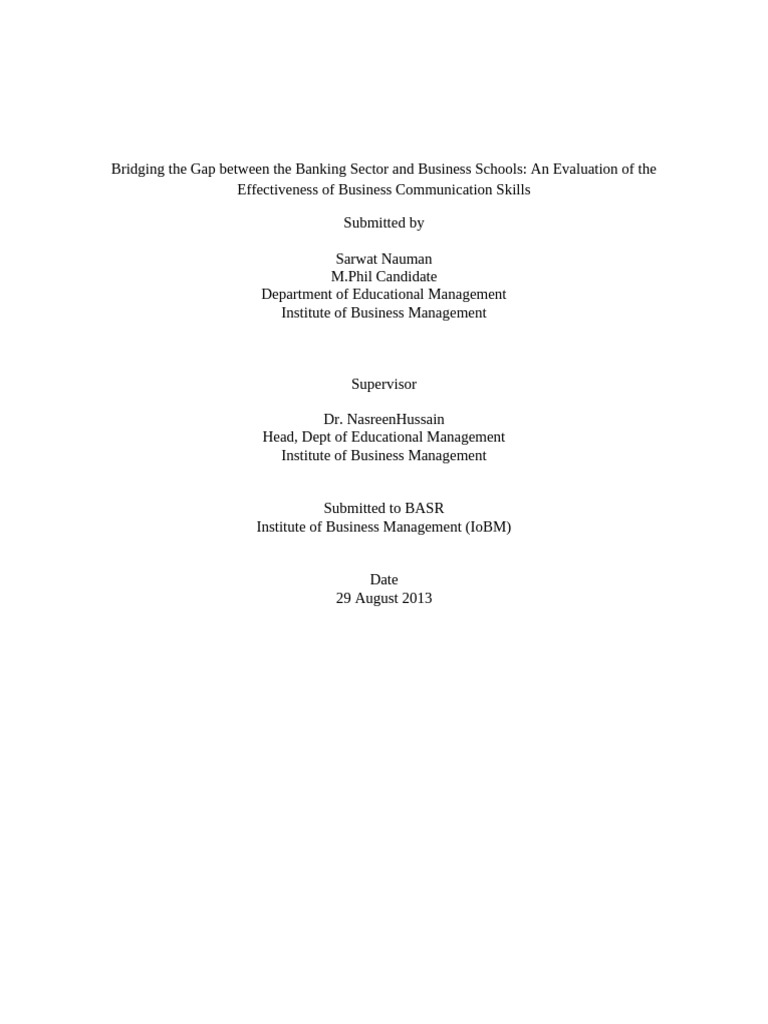 Mphil Proposal Sarwat Nauman | PDF | Hypothesis | Qualitative Research