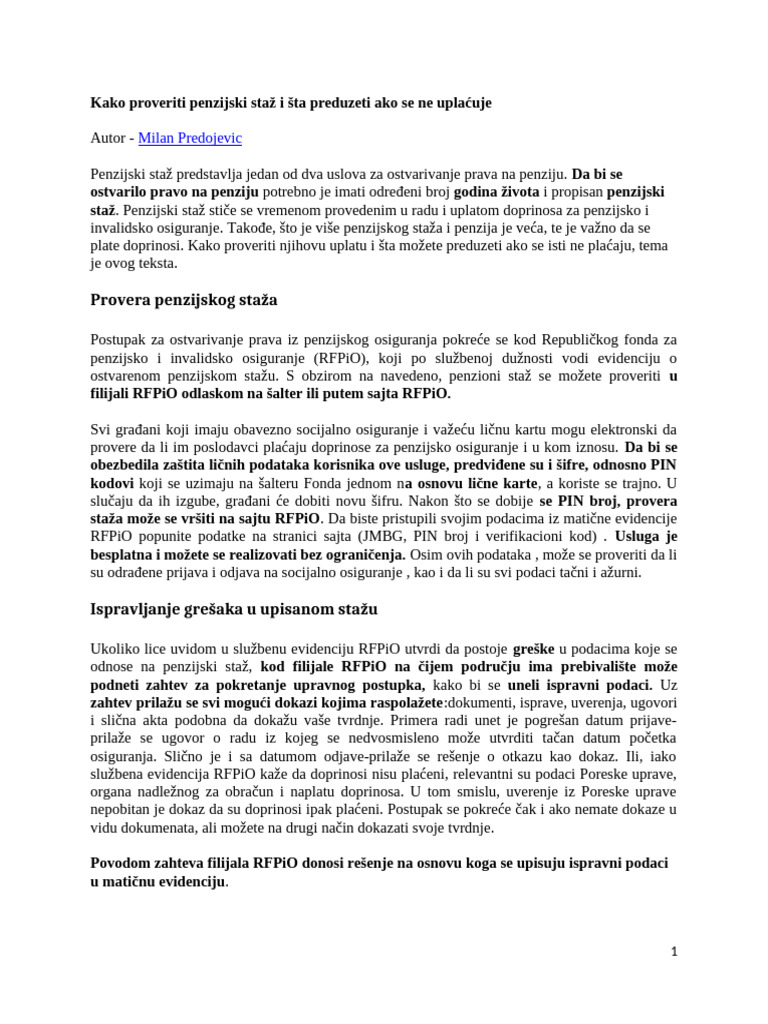 Staz | PDF
