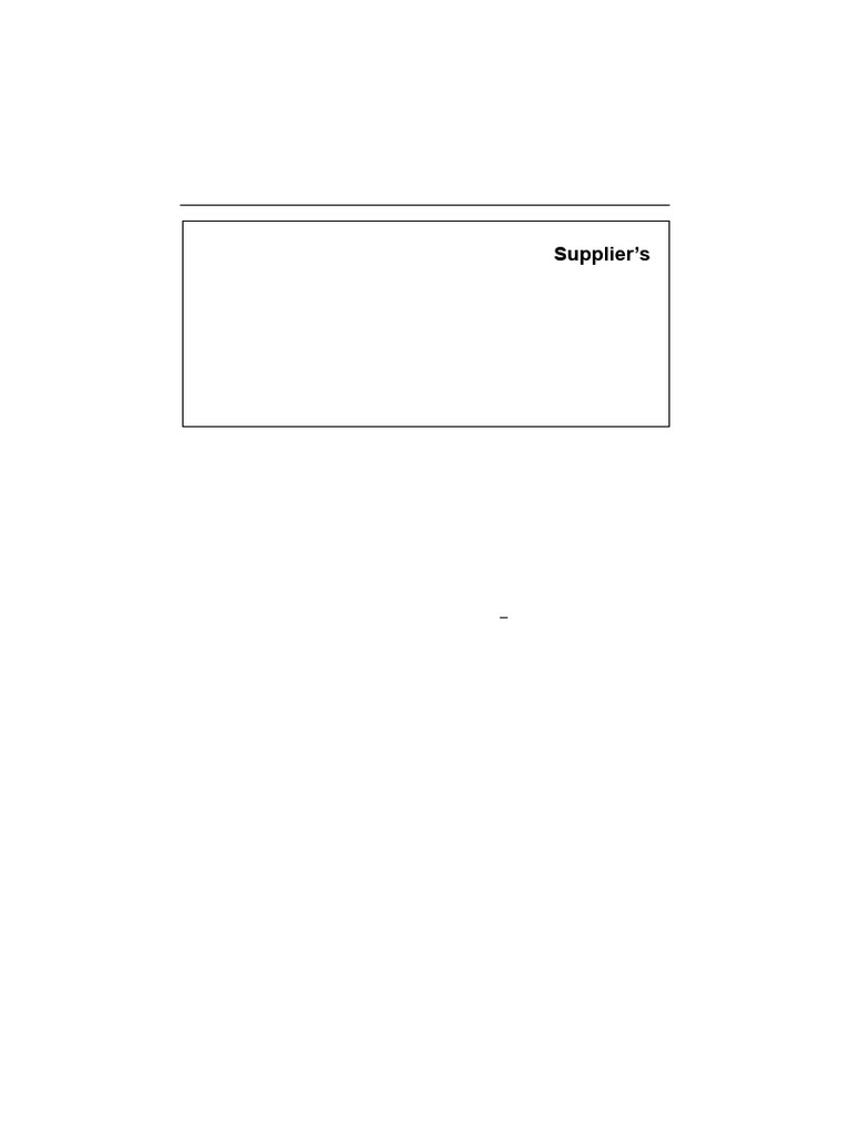 Supervening Impossibility and The Supplier's Duty To Perform | PDF ...