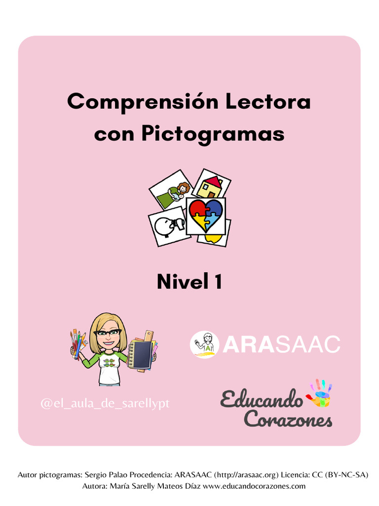 Comprensión Lectora Con Pictogramas | PDF