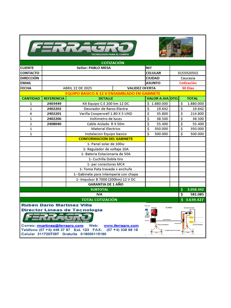 Pablo Mesa-200km 12V | PDF