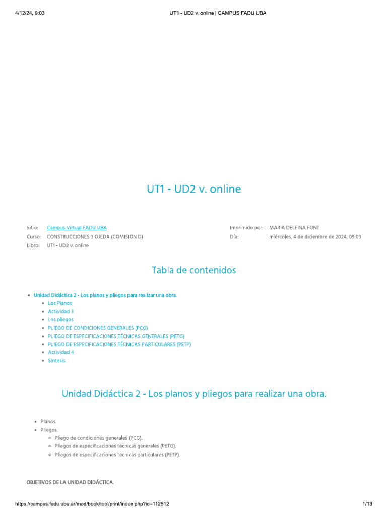 UD2 | PDF