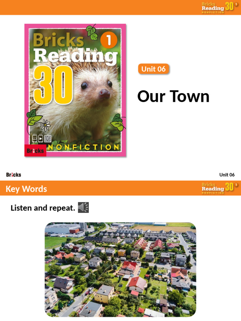 Bricks Reading 30 Nonfiction L1 SB PPT Unit 06 | PDF ...