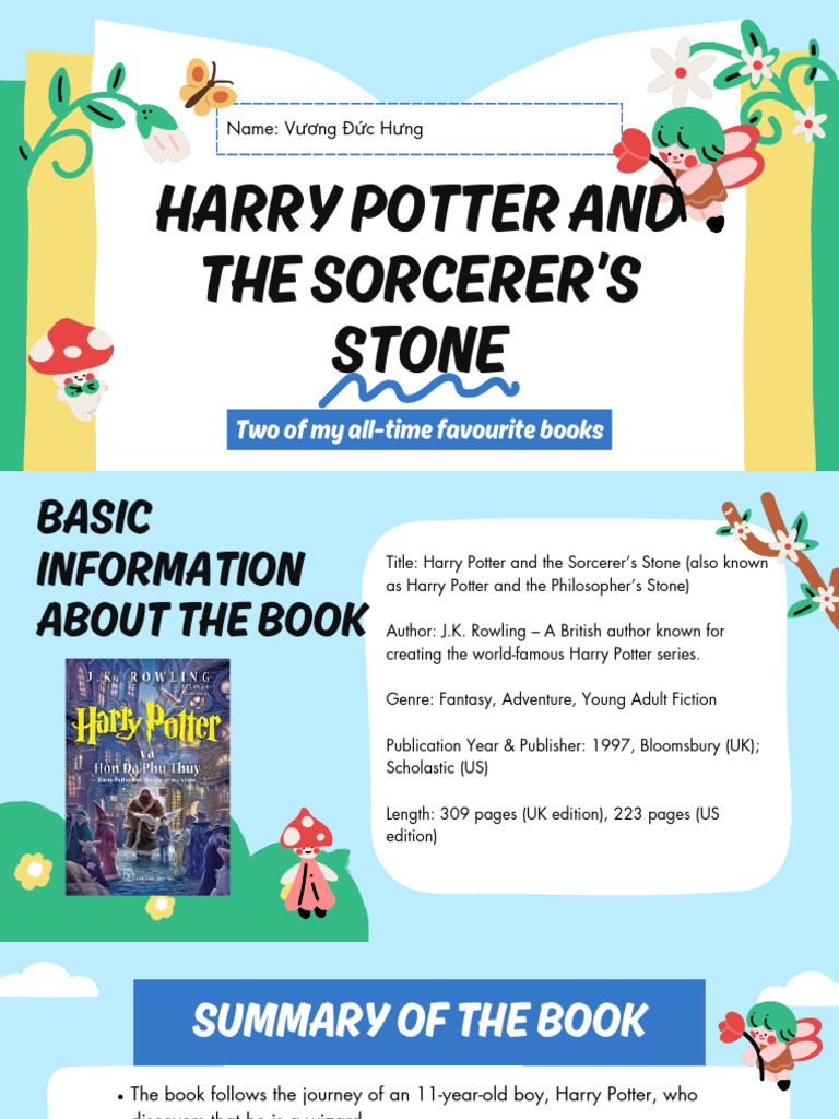 Harry Potter and the Sorcerer's Stone Overview | PDF | Harry Potter ...