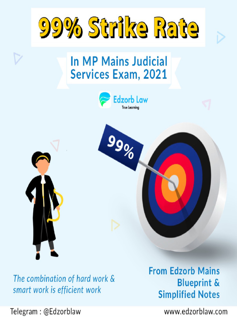 MP Mains Analysis Edzorb Law's Blueprint Strike Rate | PDF | Criminal ...