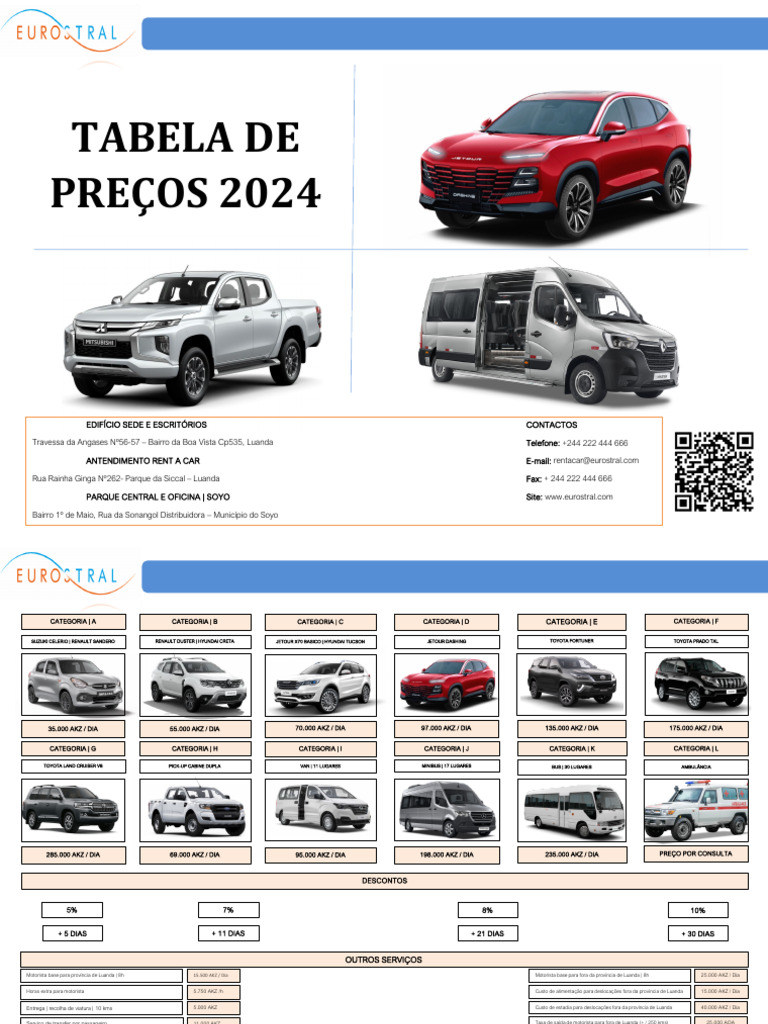 Tabela de Preços _2024_2025 (Unicode Encoding Conflict) | PDF ...