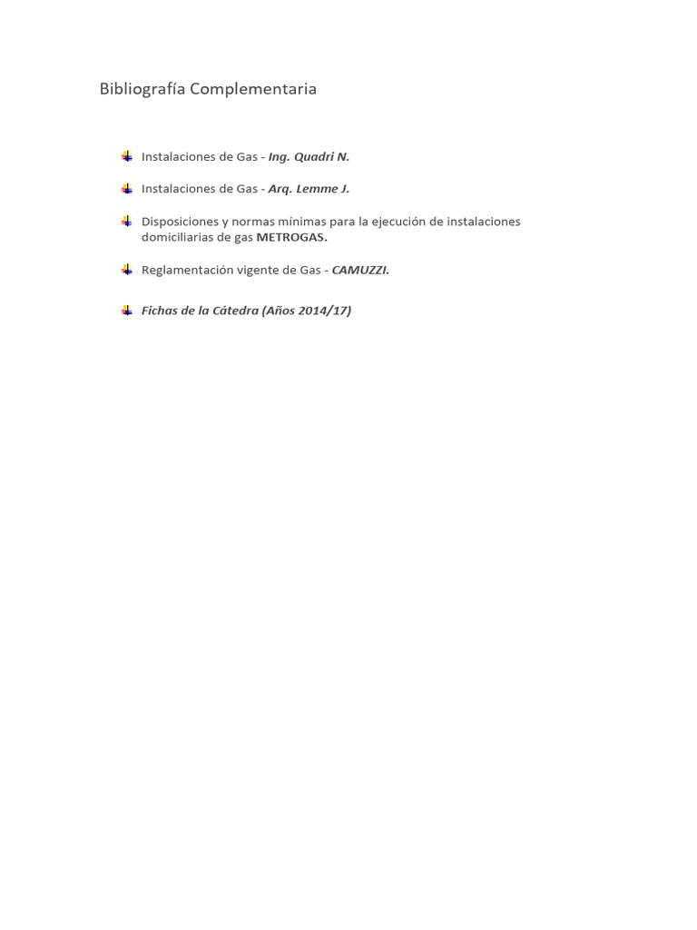 BIBILOGRAFIA COMPLEMENTARIA (1) | PDF