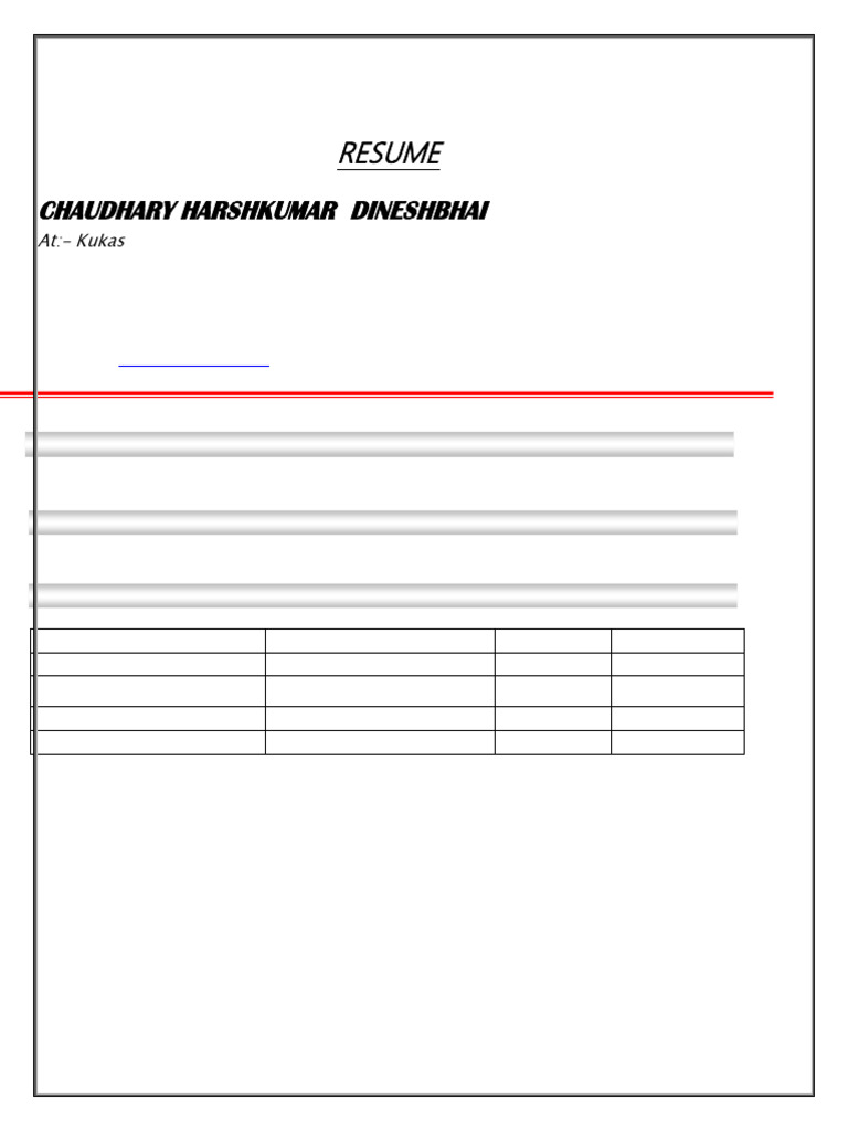 Chaudhary's Resume 241023 195808 | PDF