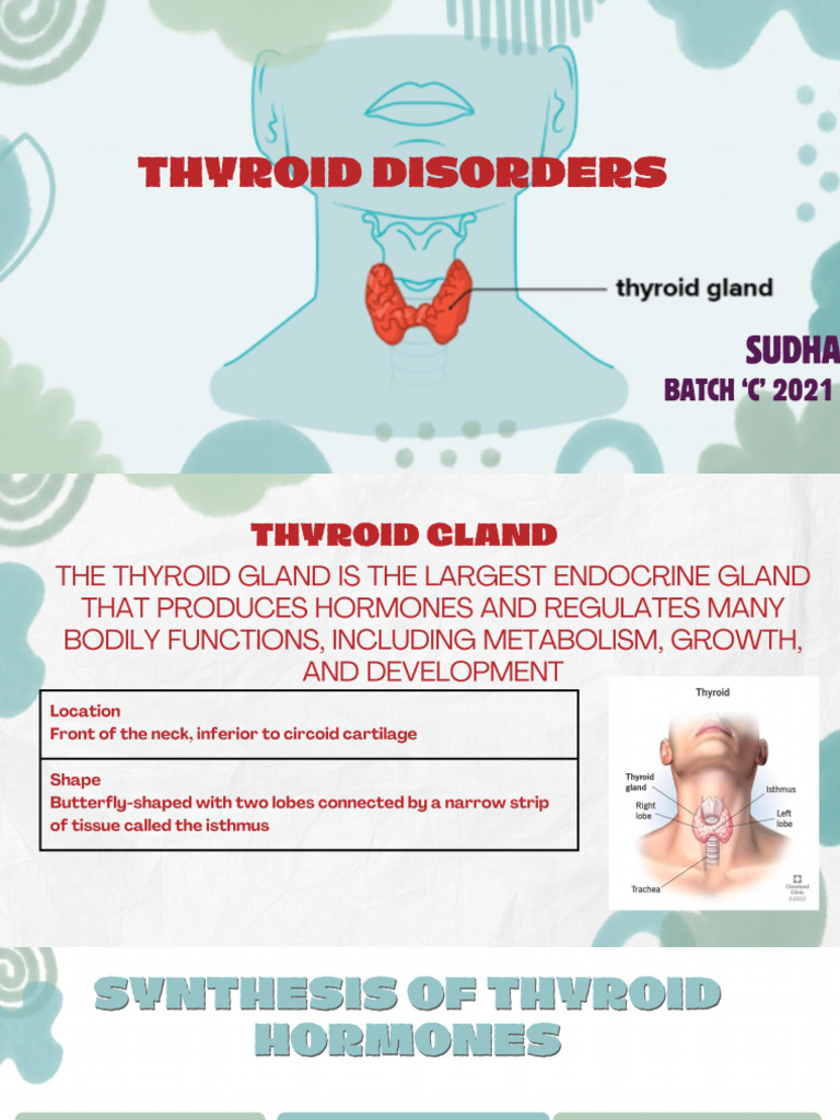 Thyroid Disorders | PDF