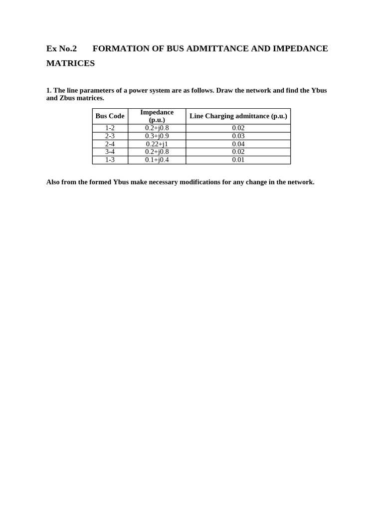 Ex No 2 | PDF