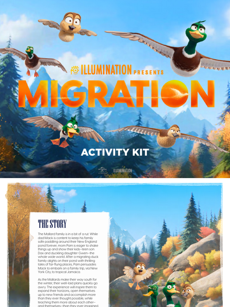 Mallard Family Adventure Activity Kit | PDF | Duck | Poultry