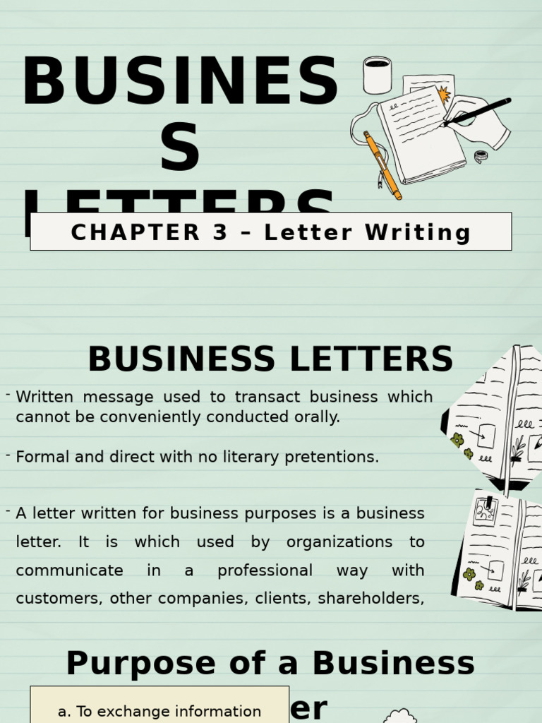 Essential Guide to Business Letters | PDF