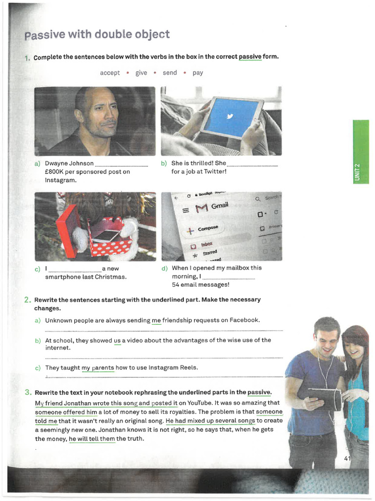 10º Passive Double Object | PDF