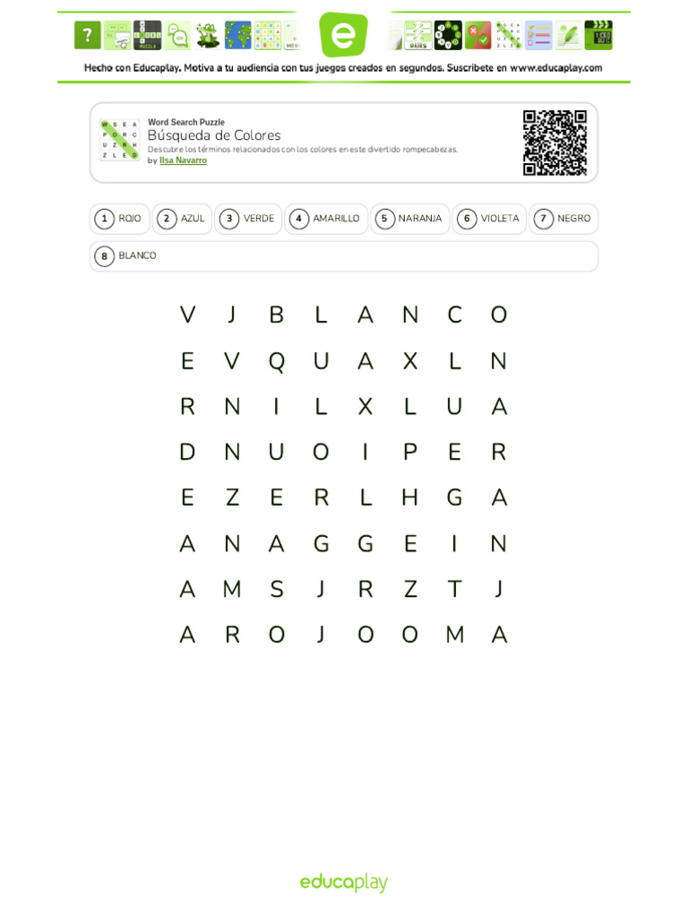 Busqueda de Colores | PDF