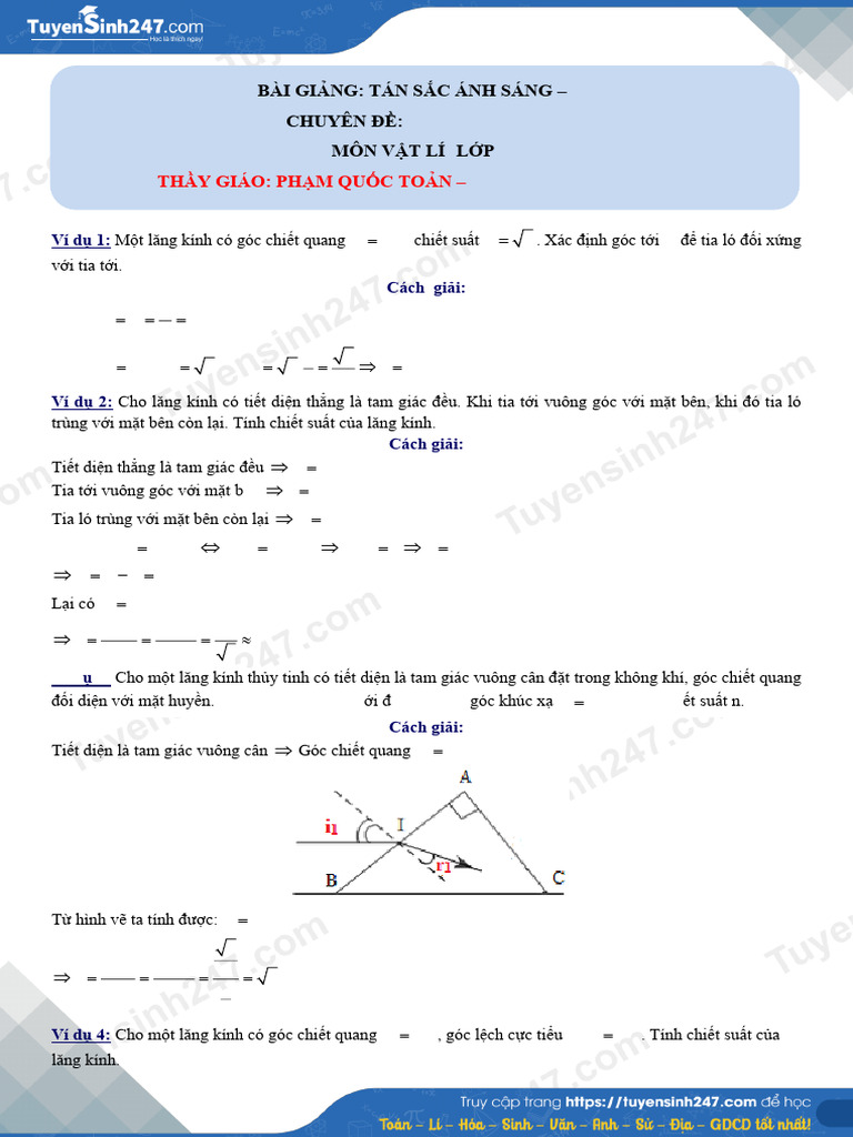 2 Hien Tuong Tan Sac Anh Sang p2 | PDF