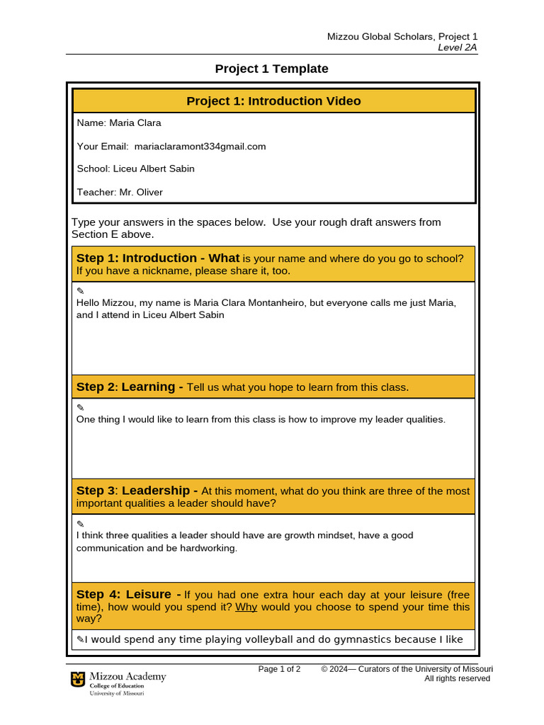 MGS2A_Proj1_Template (1) | PDF