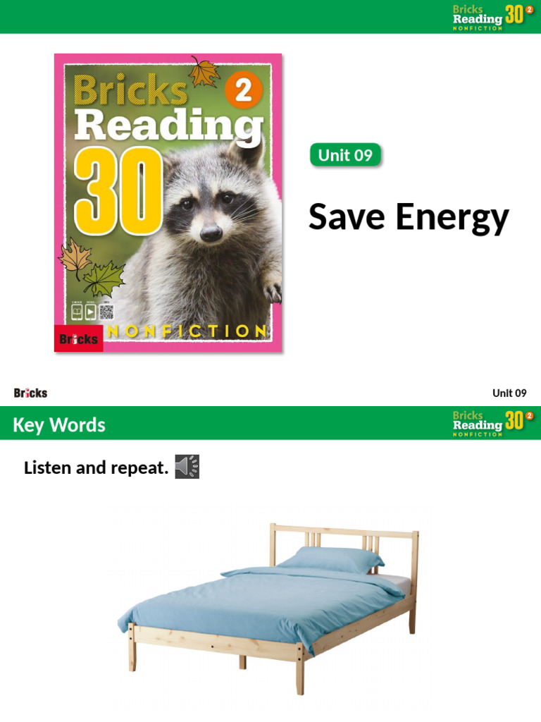 Bricks Reading 30 Nonfiction L2 SB PPT Unit 09 | PDF | Human Communication | Language Acquisition