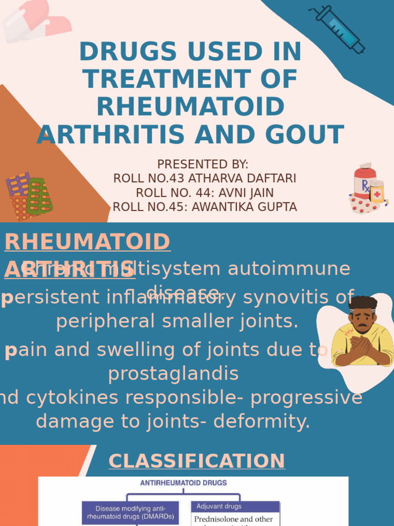 Anti Rheumatic and Anti Gout | PDF | Gout | Rheumatoid Arthritis
