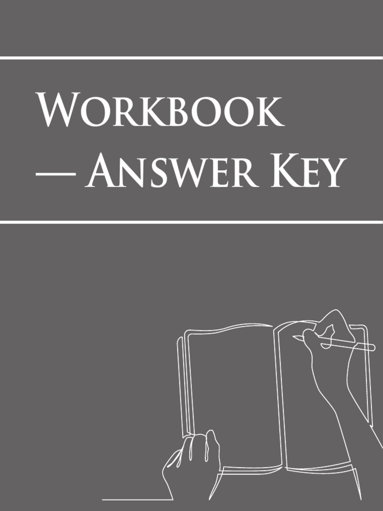2B - TG Workbook Answer Key | PDF