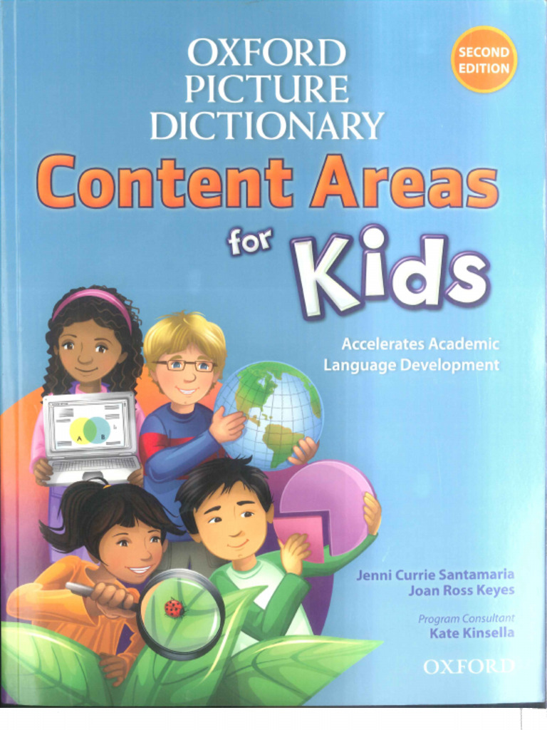 Content Areas For Kids Oxford Picture Dictionary | PDF