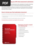 RICS Assessment of Professional Competence (APC) Submission Template ...
