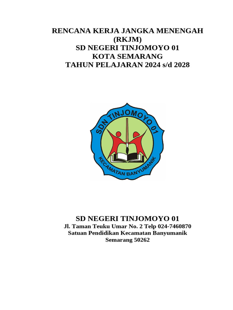 Rancangan Kerja Jangka Menengah 2024-2027 | PDF