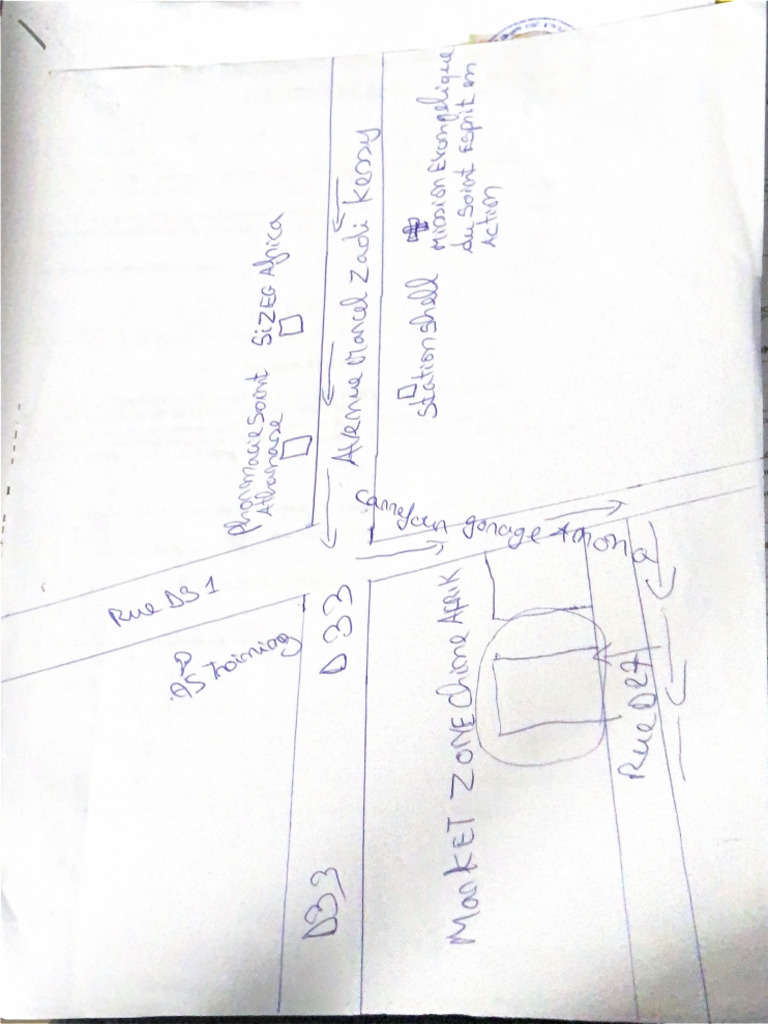 Document Scanné Plan de Localisation Riviera 2 Anono | PDF