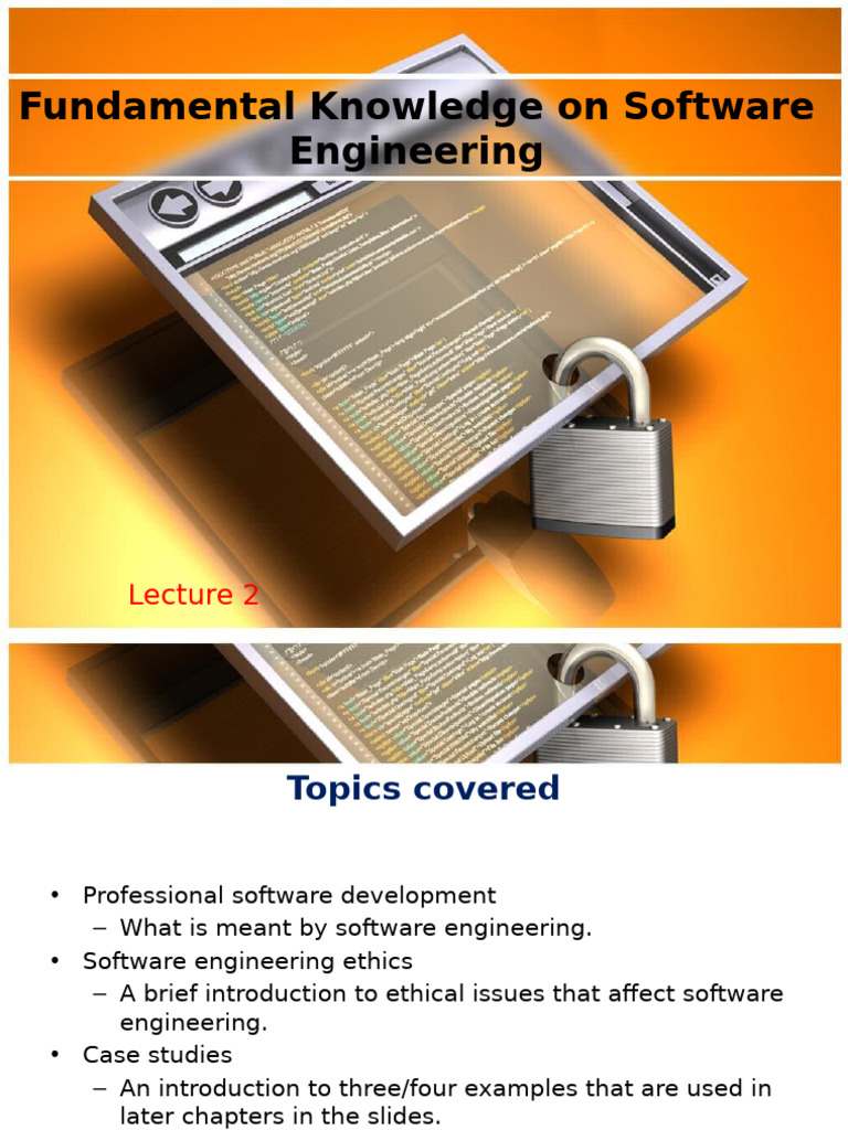 Software Engineering Fundamentals Explained | PDF | Software | Patient