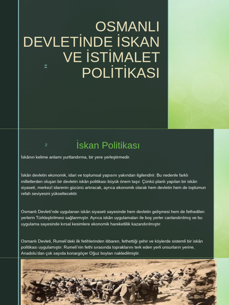 tarih iskan istimalet | PDF