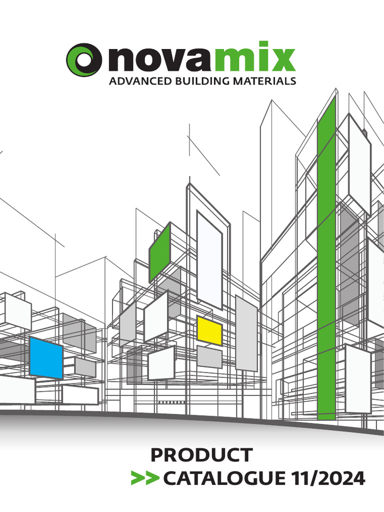 Novamix Product Catalogue 11 2024 En | PDF | Tile | Concrete