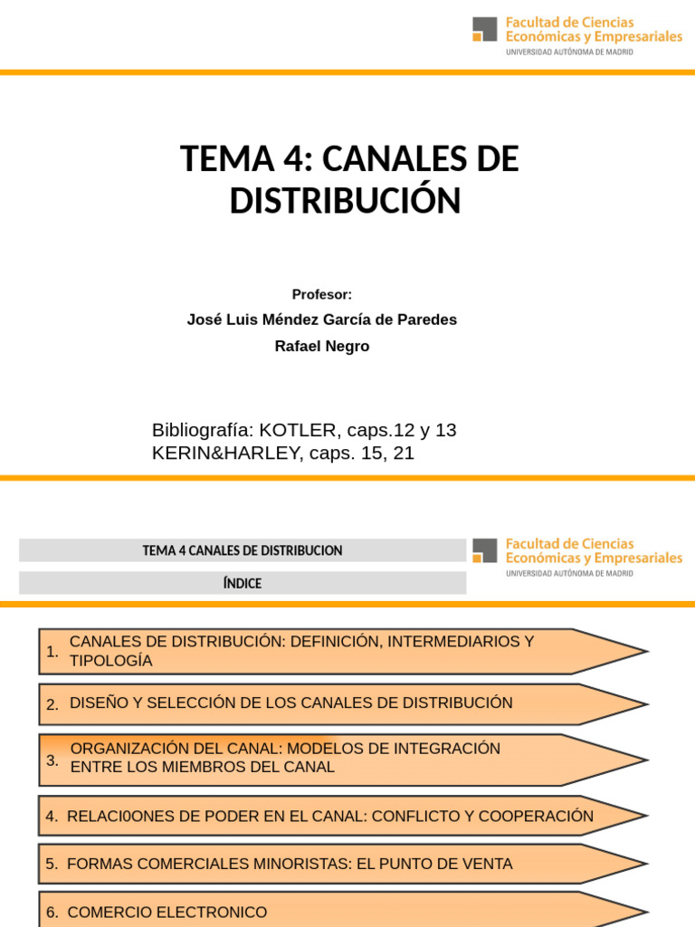 Tema 4 Powerpoint DEFINITIVO | PDF | Comercio electrónico | Al por menor