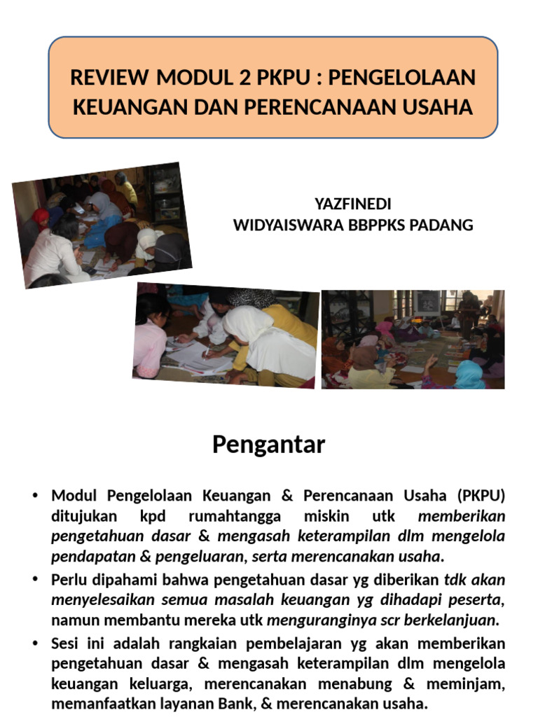 Materi Review MODUL PKPU Terbaru 2024 | PDF