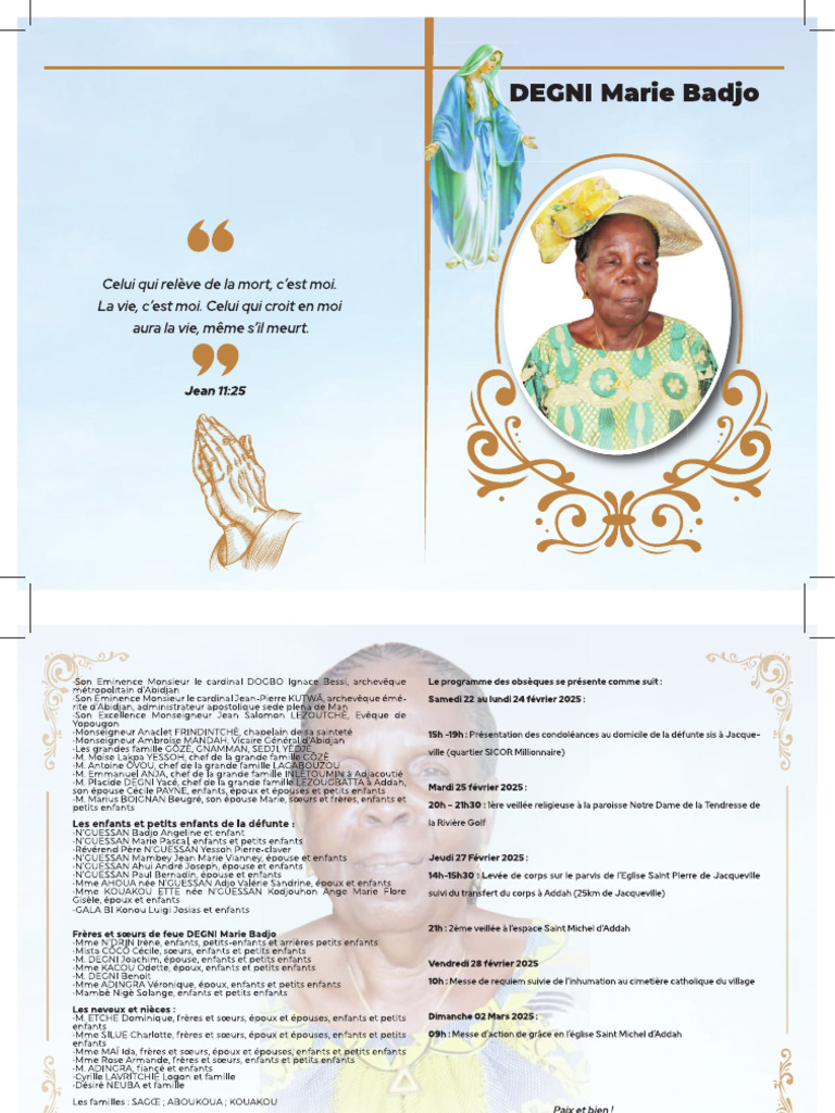 Faire Part Maman Badjo Mod | PDF