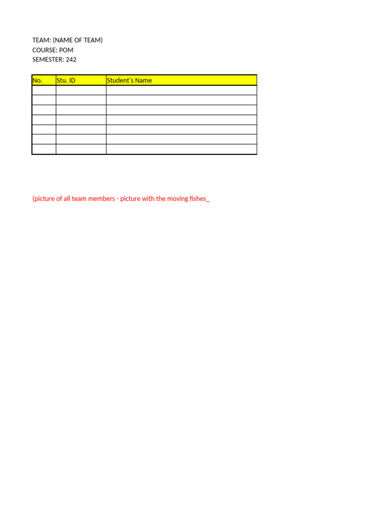Report Template | PDF